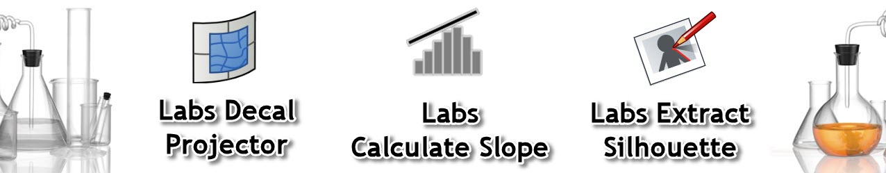 Labs Decal Projector / Calculate Slope / Extract Silhouetteノードについて ...